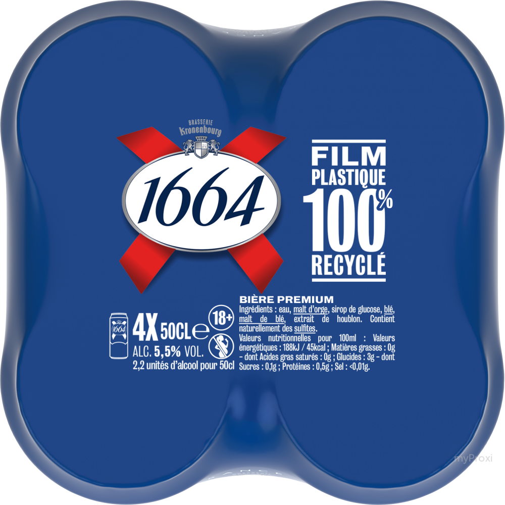BTE 50CL BIERE 1664 5.5%V